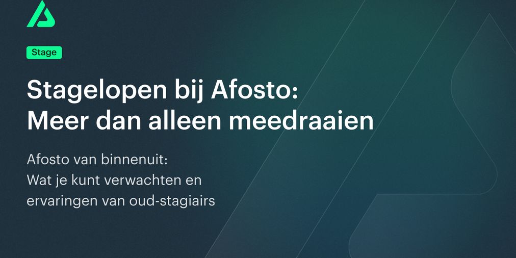 Software developer stages bij Afosto – Werk aan oplossingen