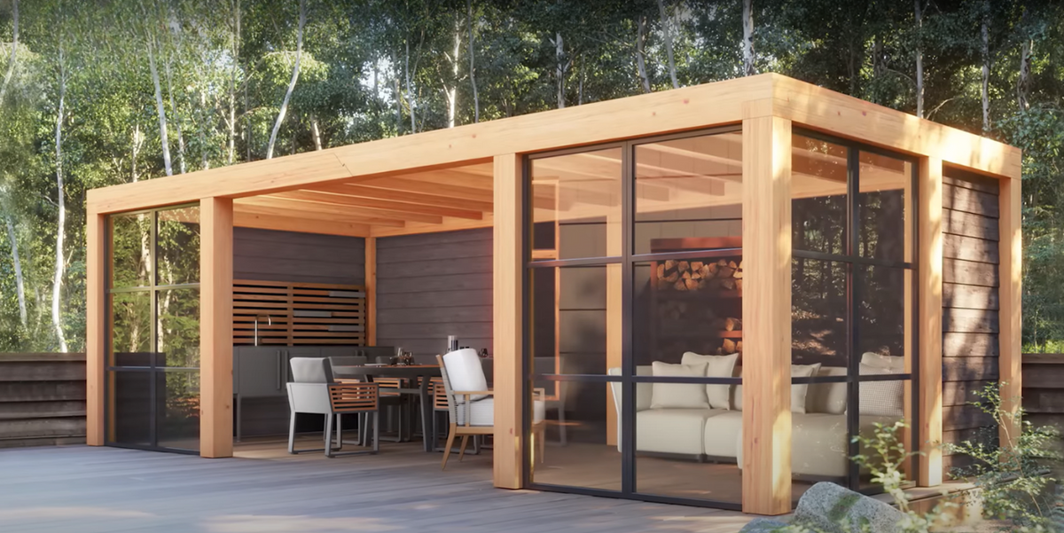 Blokhutten, tuinhuisjes, overkappingen, sauna & zwembaden online ...