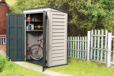 Keter Darwin 64 Kunststof Tuinhuis Grijs kopen bij Azalp.be