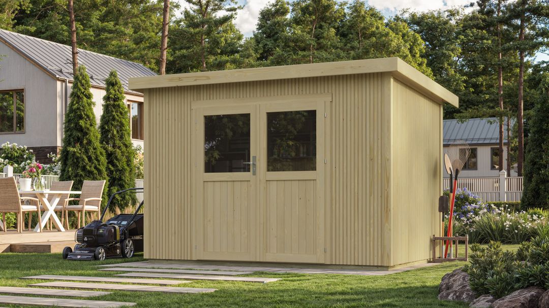 Debro tuinhuis Vertico - Hogedruk geïmpregneerd 298 x 200 cm kopen bij ...