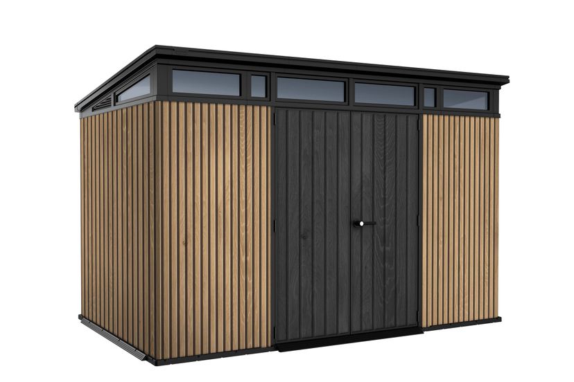 Keter Signature 117 Kunststoff-Gartenhaus Venetian Braun kaufen bei ...