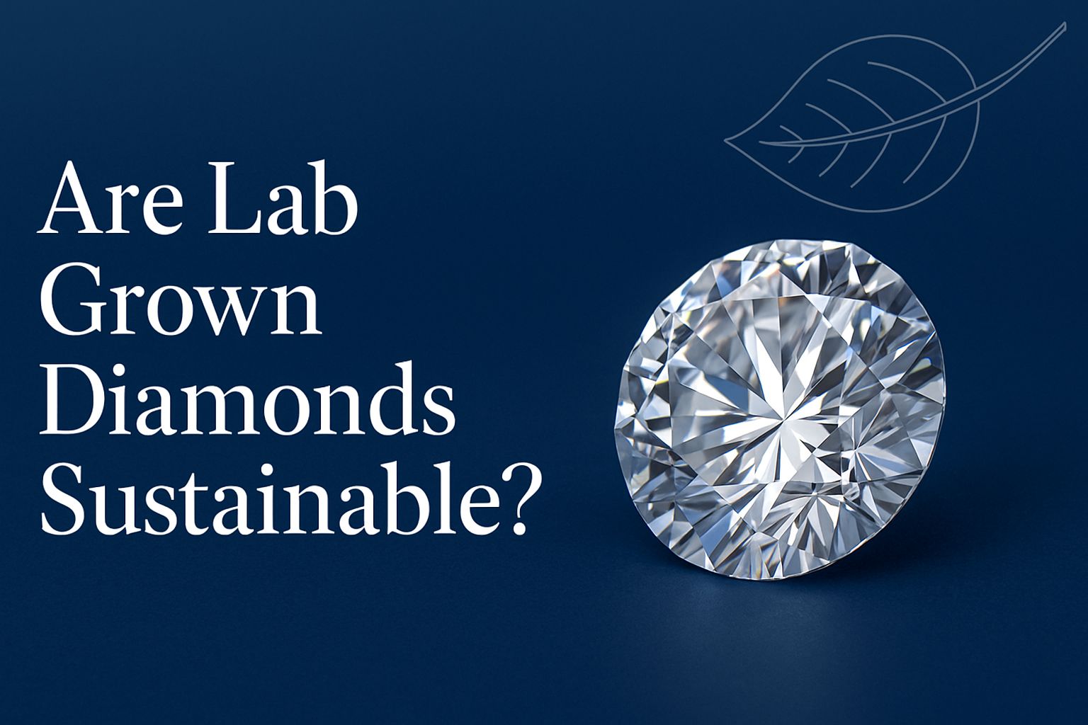 Are Lab Grown Diamonds Sustainable? | DiamondsByMe