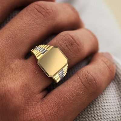 Rolex stijl ring | Zelf ontwerpen | DiamondsByMe