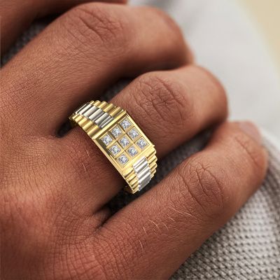 Rolex Style rings | Design yourself | DiamondsByMe