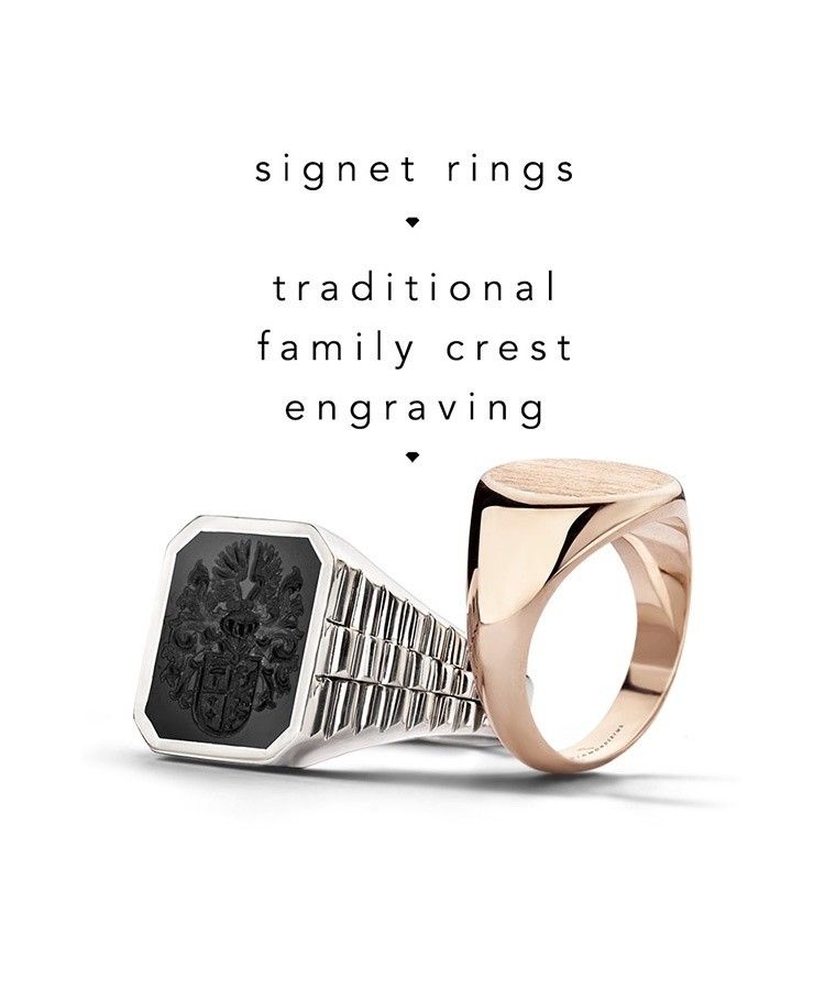 Signet Rings | Design yourself | DiamondsByMe