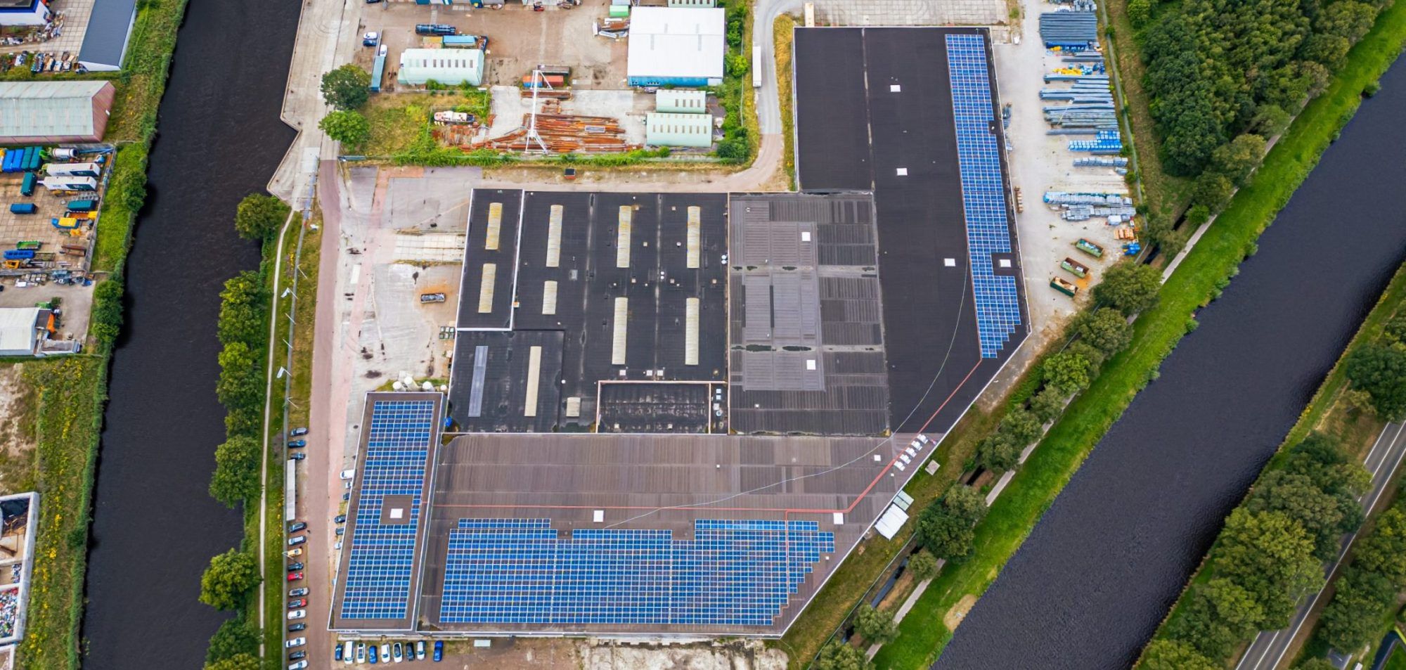 Zonnedak Hoza Logistics solutions - Scheemda - Novar