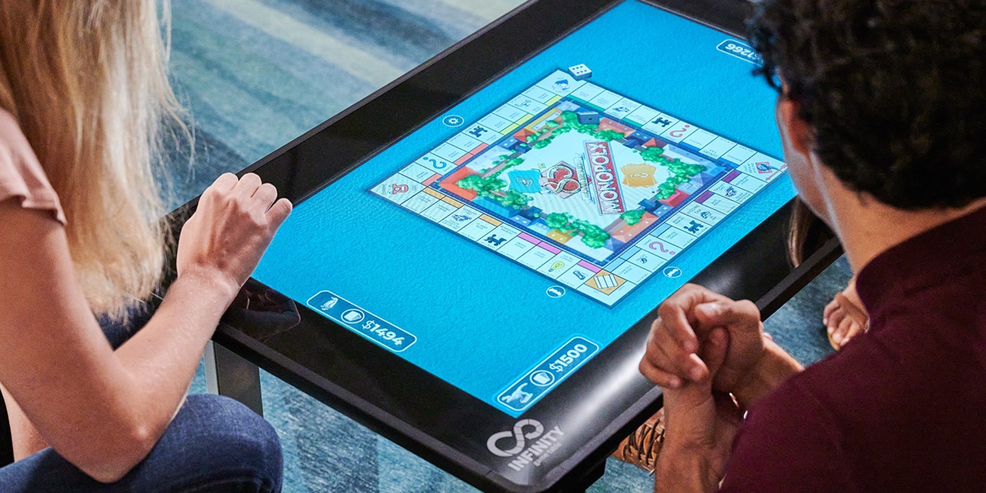 Infinity Game Table, jogue remotamente jogos de tabuleiro | Futuro próximo