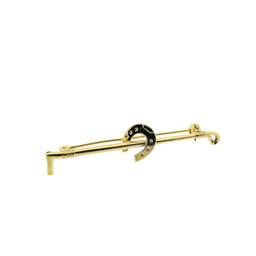 Vintage gouden broche | Uniek pre-owned | Juweelwinkel.nl