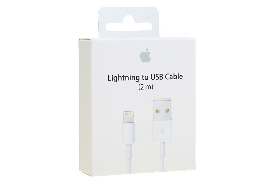 Apple Lightning cable USB kabel naar lightning, wit 2m Apple 8-pin ...