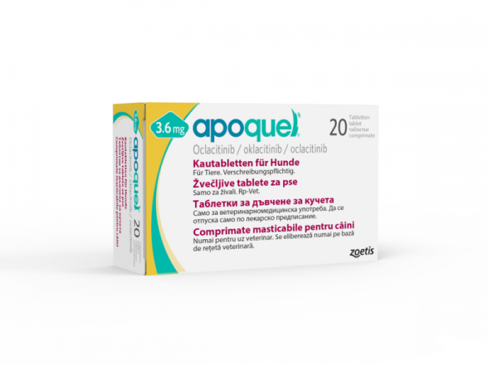 Apoquel chew 3.6 mg x 10 blistere x 2: 202,67 lei - PetMart PetShop