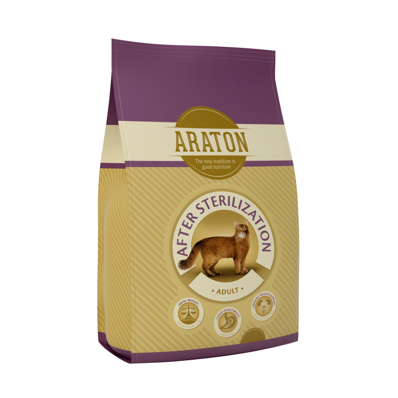 Araton Cat After Sterilization, 400 g: 8,61 lei - PetMart PetShop