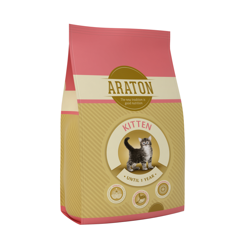 Araton Kitten, 400 g: 8,61 lei - PetMart PetShop