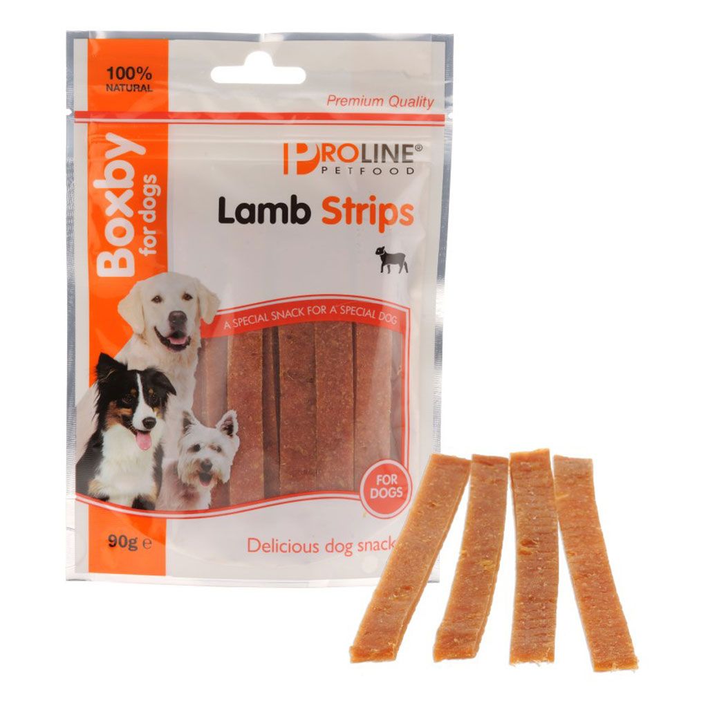SNACKS CAINE BOXBY STRIPS MIEL 90 G: 24,67 lei - PetMart PetShop