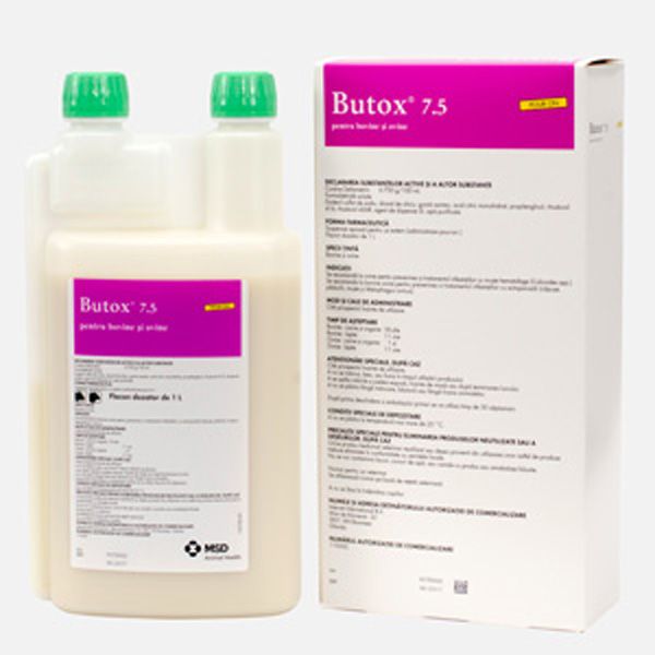 Butox 7.5% flc.x 1l POUR ON: 337,11 lei - PetMart PetShop