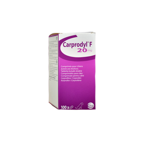 CARPRODYL F 20 MG - 10 COMPRIMATE/BLISTER: 20,81 RON - PetMart PetShop