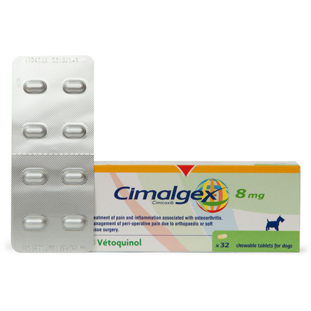 Cimalgex 8 mg/ 32 comprimate : 110,79 lei - PetMart PetShop