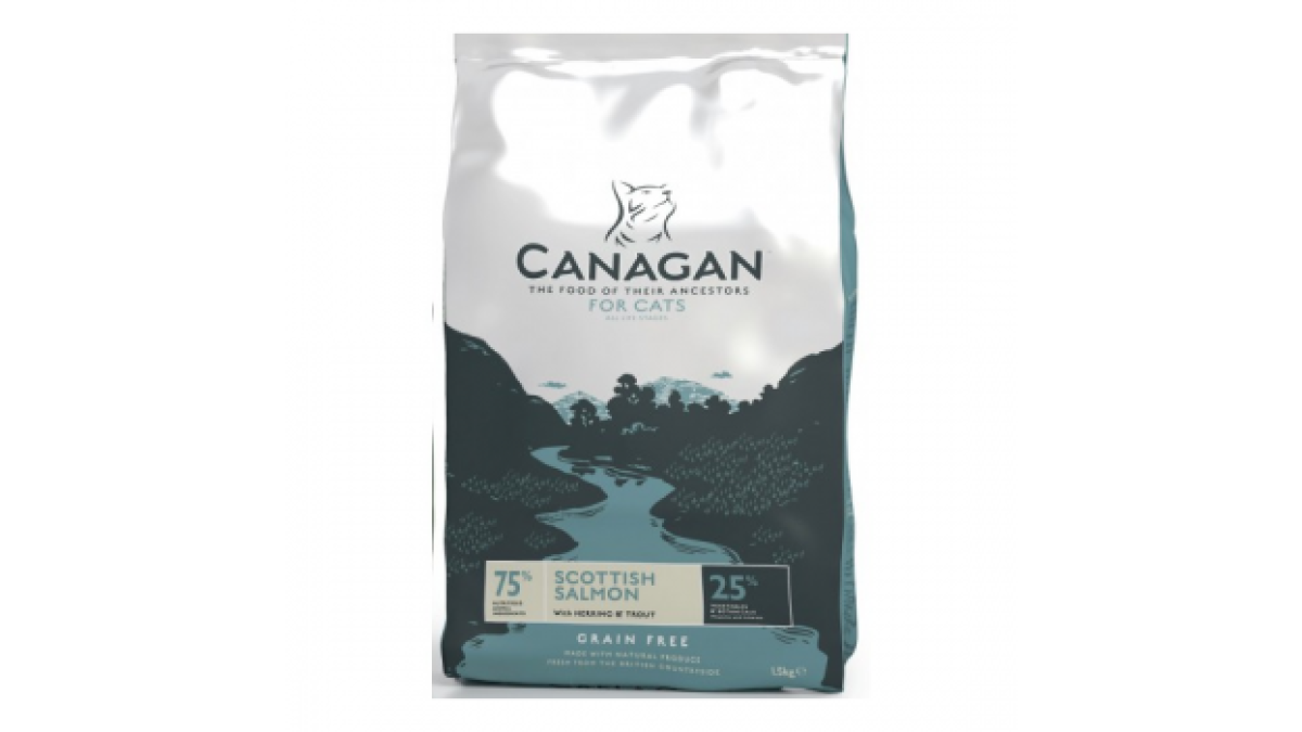 Canagan Cat Grain Free, Somon, 375 g: 35,01 lei - PetMart PetShop
