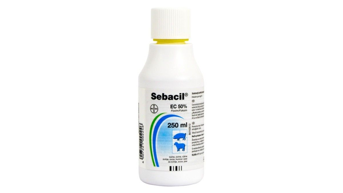 Sebacil EC 50% x 250 ml: 377,68 lei - PetMart PetShop