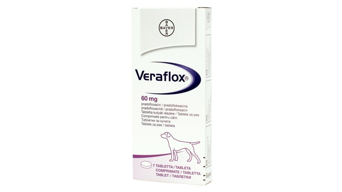 Veraflox Flavored, 7 tablete 60 mg: 180,64 lei - PetMart PetShop