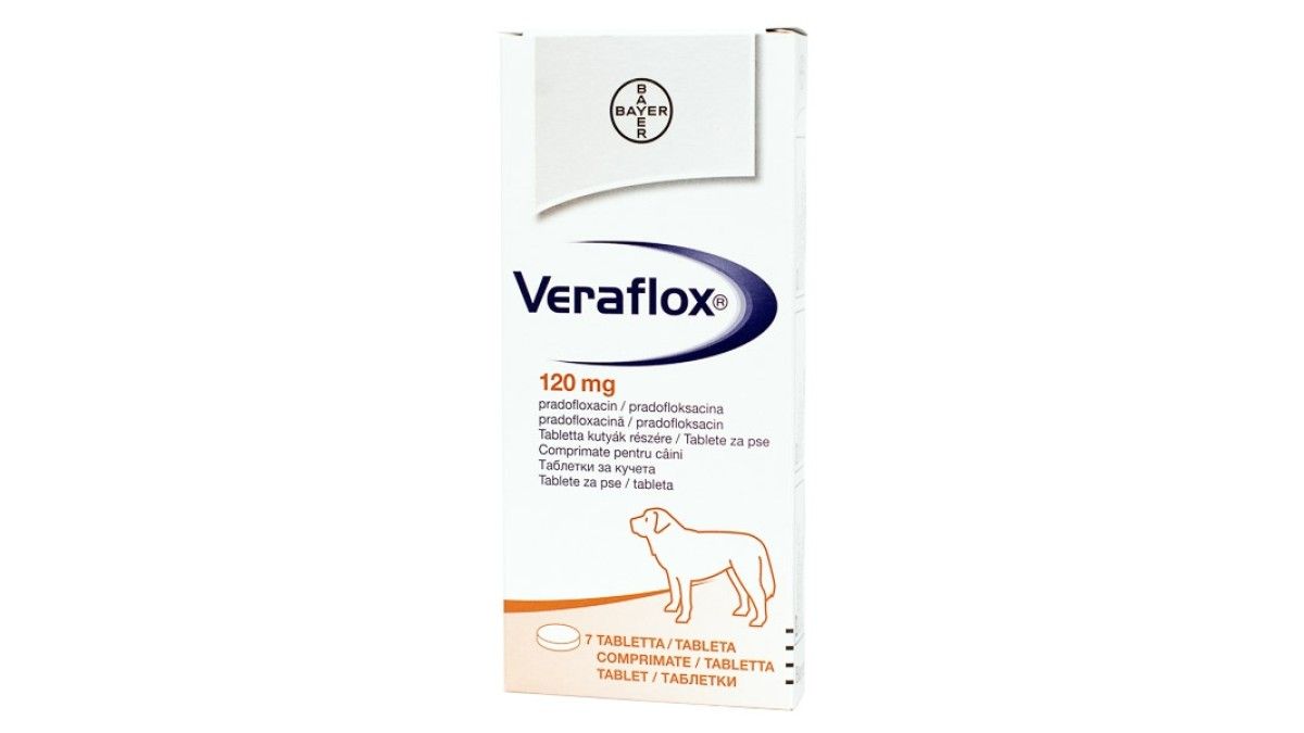 Veraflox Flavored, 7 tablete 120 mg: 310,06 lei - PetMart PetShop