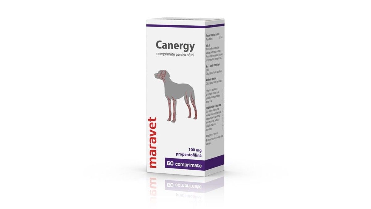 Canergy, 100 mg/ 60 comprimate: 164,81 RON - PetMart PetShop