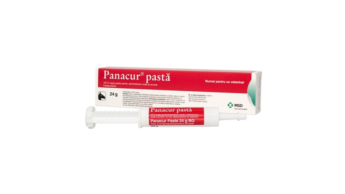 Panacur pasta, 24 g: 95,33 lei - PetMart PetShop