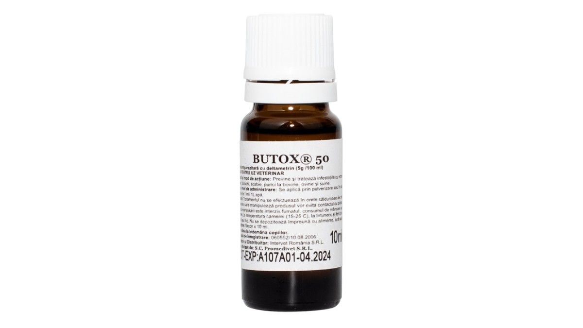 Butox 50, 10ml: 9,44 lei - PetMart PetShop