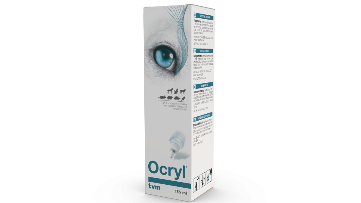 Solutie oftalmica sterila pentru curatare, Caini & Pisici, Ocryl, 135 ...