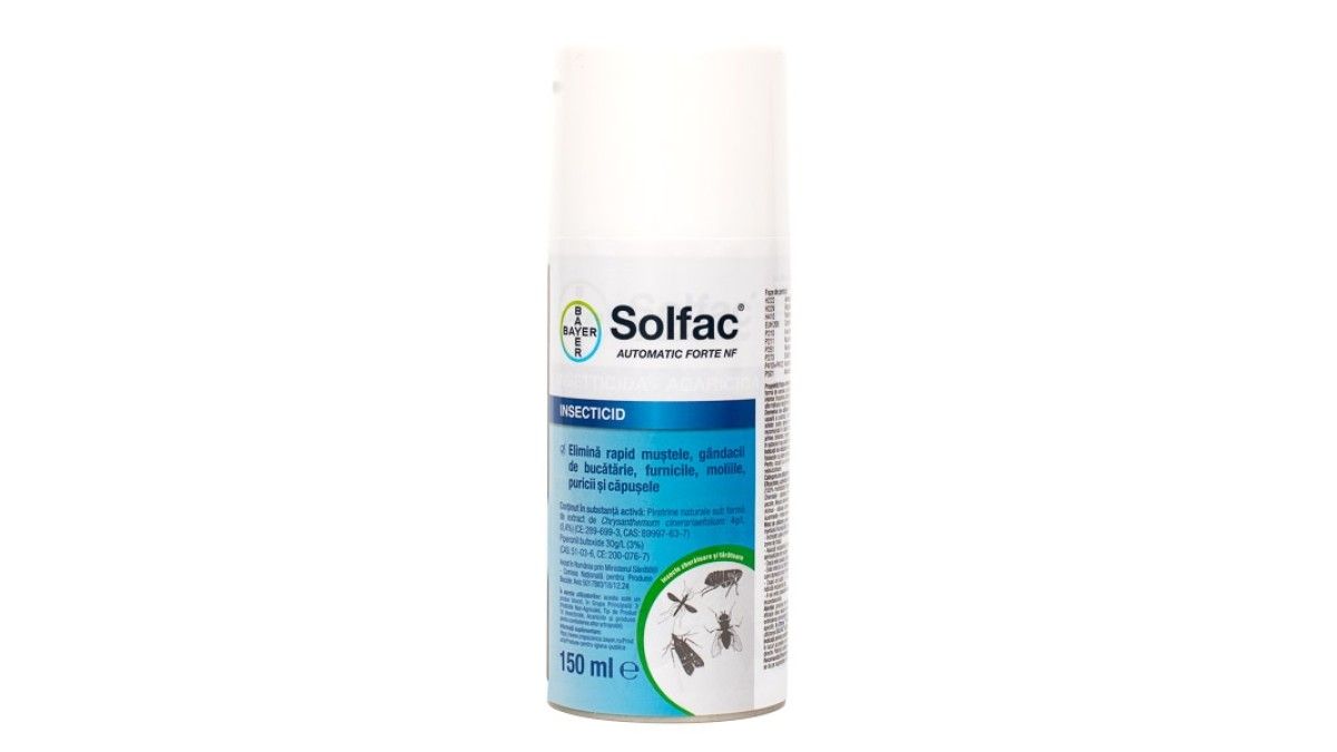 Solfac Automatic Forte, 150 ml: 57,12 RON - PetMart PetShop
