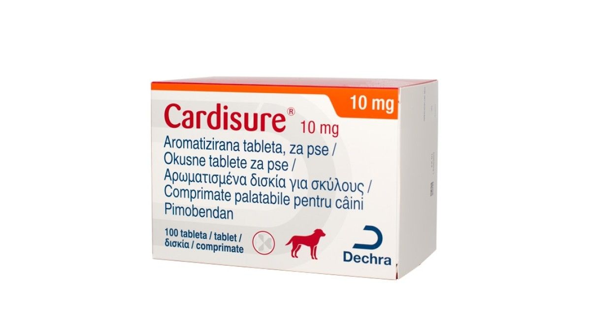 Cardisure 10 mg x 100 tablete palatabile: 549,90 lei - PetMart PetShop