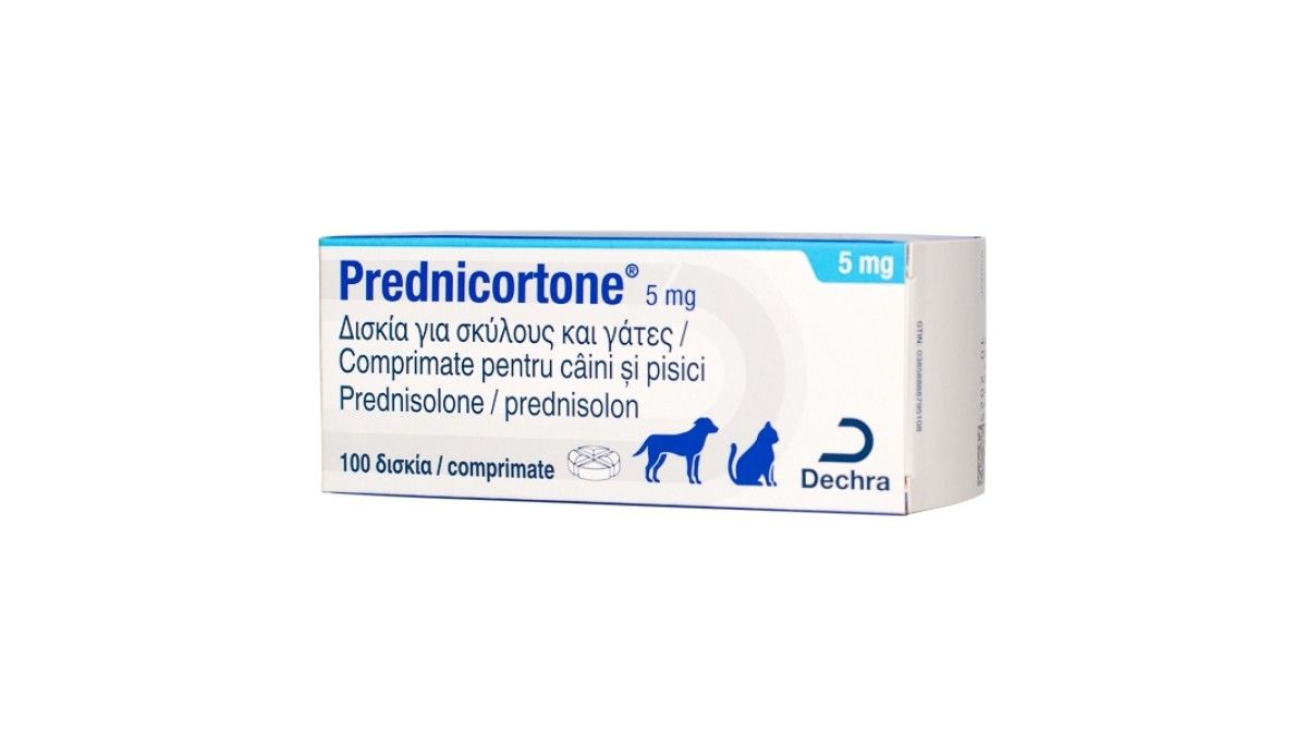 Prednicortone 5 mg x 100 tablete: 169,06 RON - PetMart PetShop