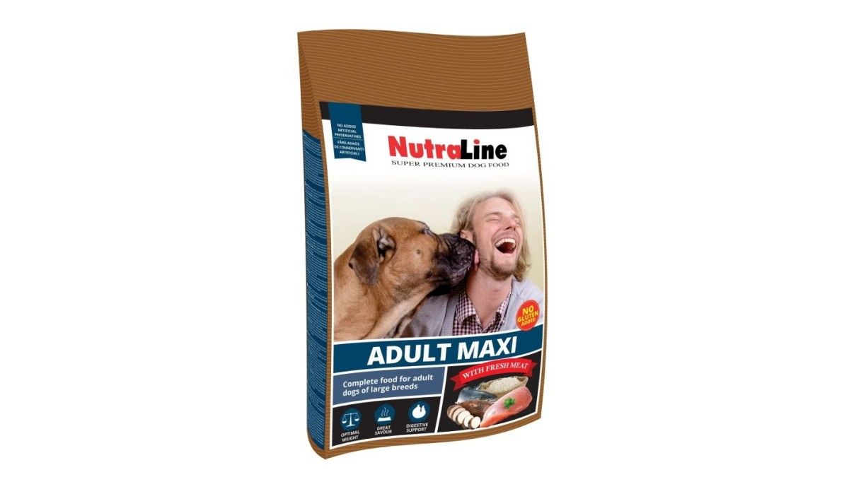 Nutraline Caine Adult Maxi, 12.5 kg: 374,89 lei - PetMart PetShop