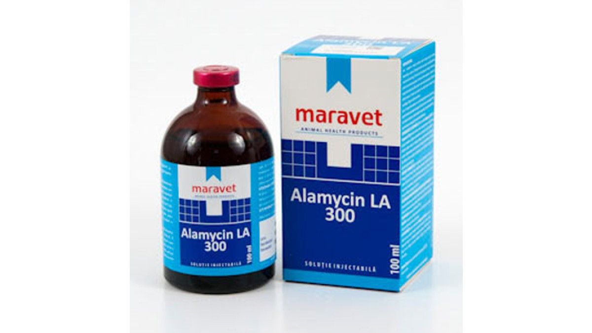 Alamycin LA 300-100 ml: 53,18 lei - PetMart PetShop
