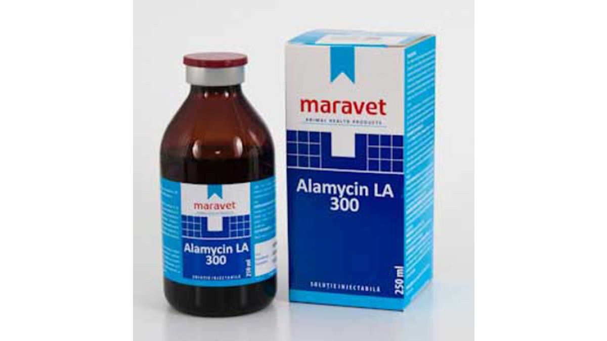 Alamycin LA 300-250 ml: 115,23 lei - PetMart PetShop