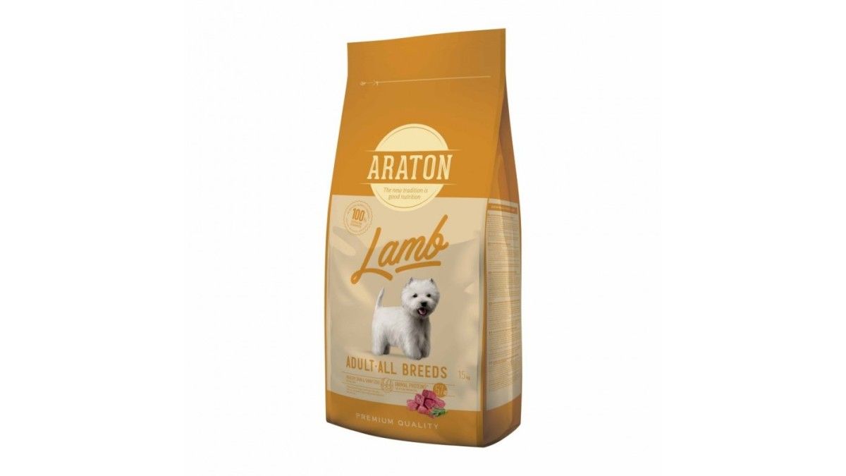 Araton Dog Adult Lamb & Rice, 15 Kg: 197,40 lei - PetMart PetShop