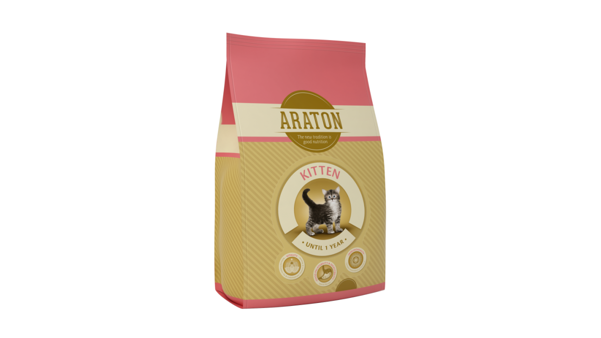 Araton Kitten, 400 g: 8,61 lei - PetMart PetShop