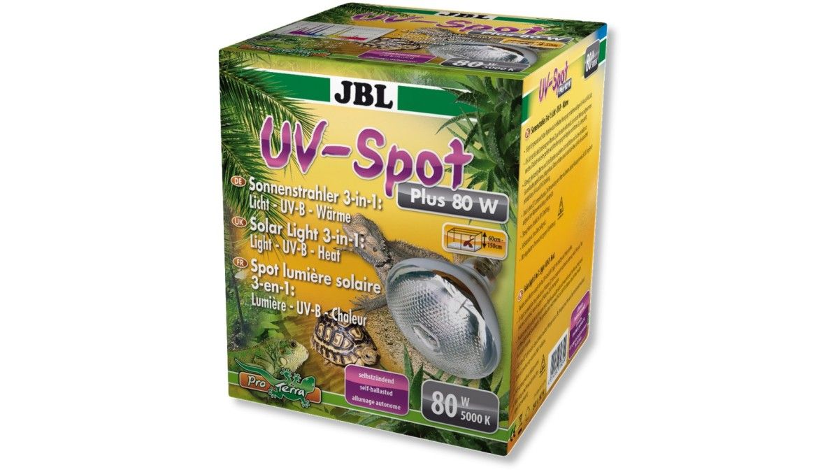 Bec JBL Solar UV-Spot plus 80W: 379,71 lei - PetMart PetShop