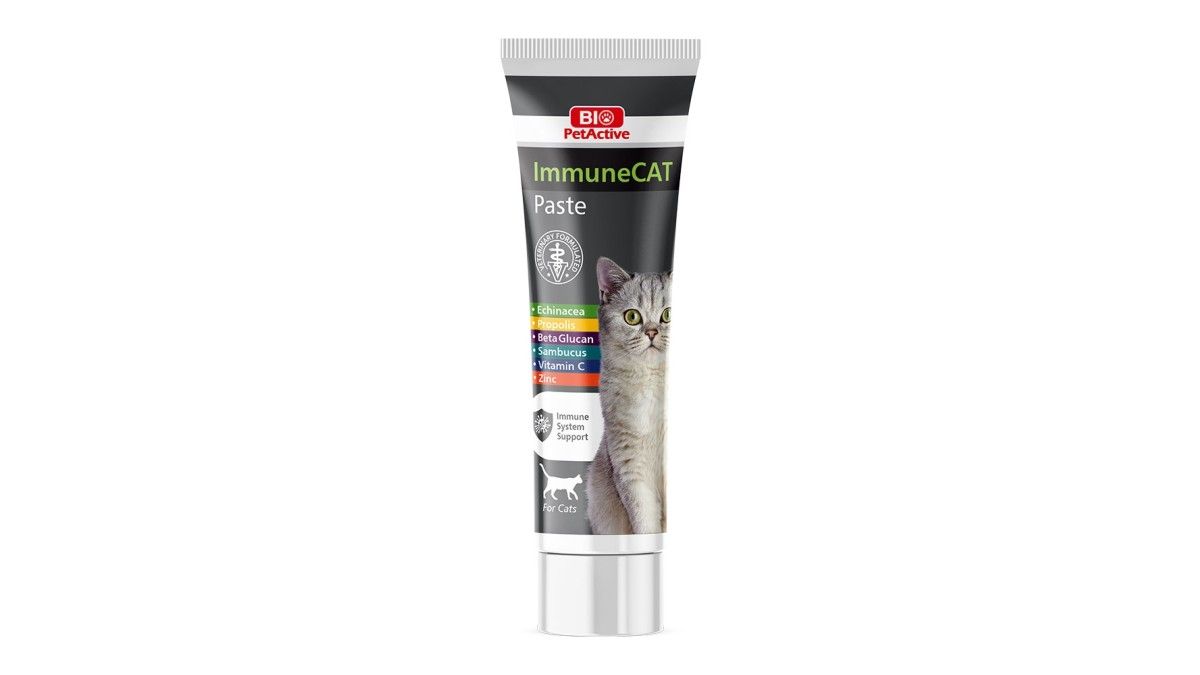 Bio PetActive Immune Cat Pasta, 100 ml: 46,03 lei - PetMart PetShop