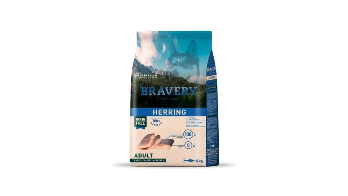 Hrana Uscata Caini, Bravery Dog, Large Adult, 4 kg: 78,90 lei - PetMart ...