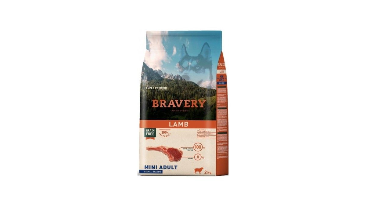 Hrana Uscata Caini, Bravery Dog, Mini Adult, Miel, 2 kg: 61,66 lei ...