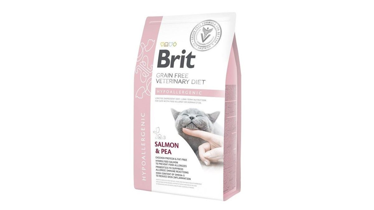 Brit Grain Free Veterinary Diets Cat Hypoallergenic, 2 kg: 70,49 lei ...