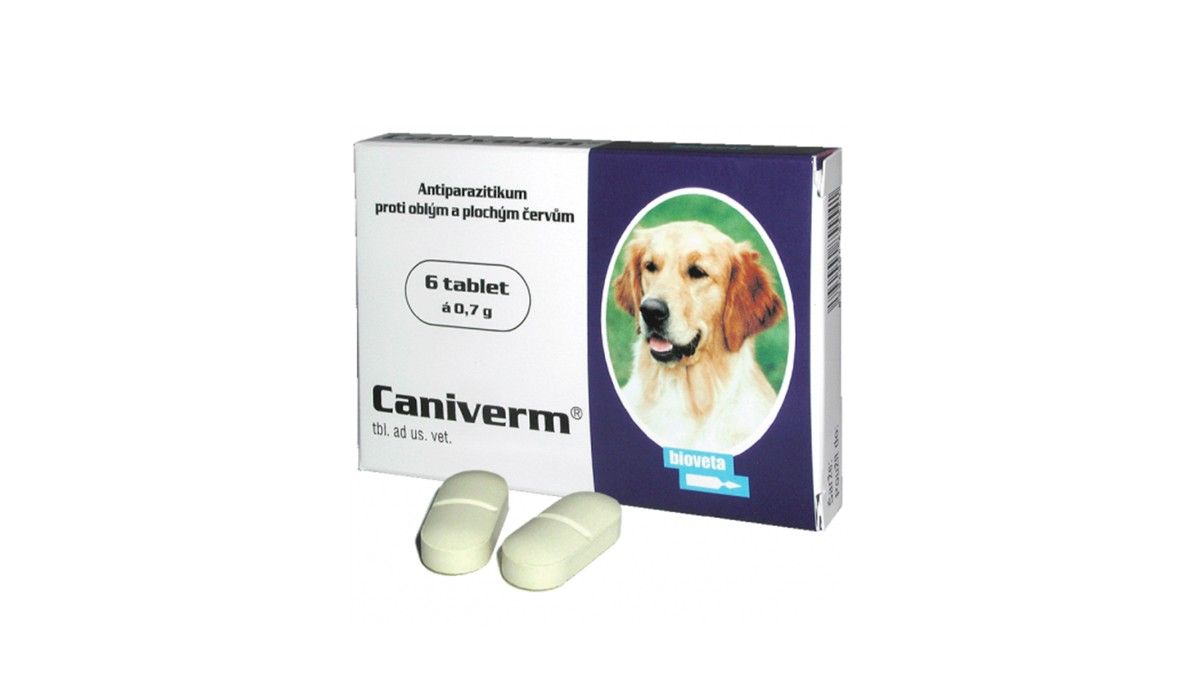 Caniverm 0,7 g 6 tablete: 14,70 lei - PetMart PetShop