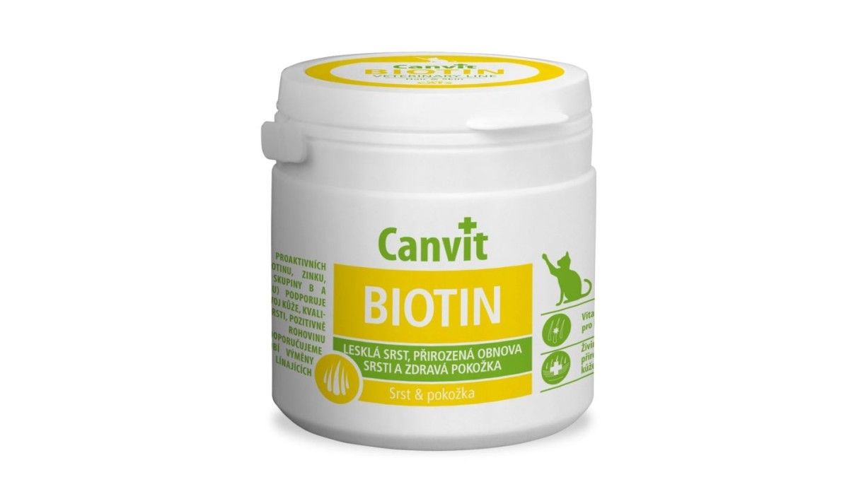 Canvit Biotin for Cats, 100 g: 24,82 lei - PetMart PetShop