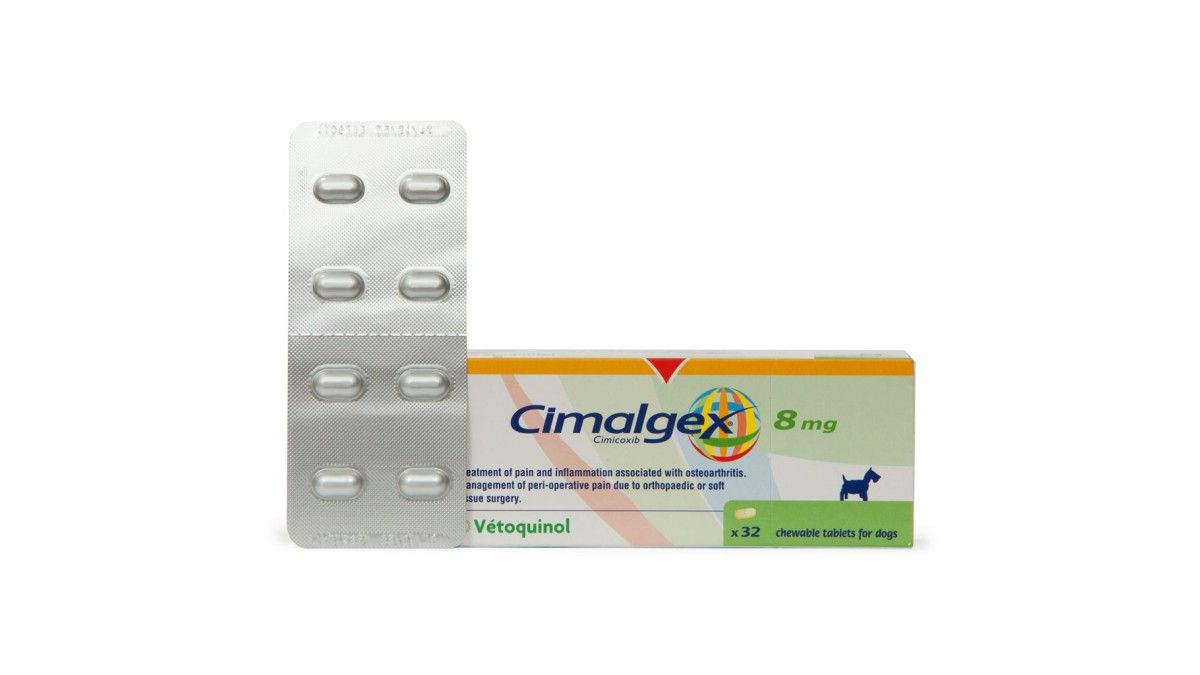 Cimalgex 8 mg/ 32 comprimate : 110,79 lei - PetMart PetShop