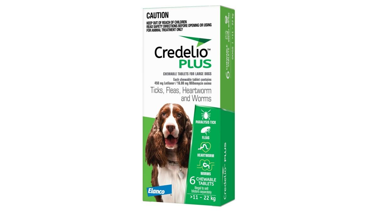 Credelio Plus 450 mg, 11 - 22 kg, 3 tablete: 176,00 lei - PetMart PetShop