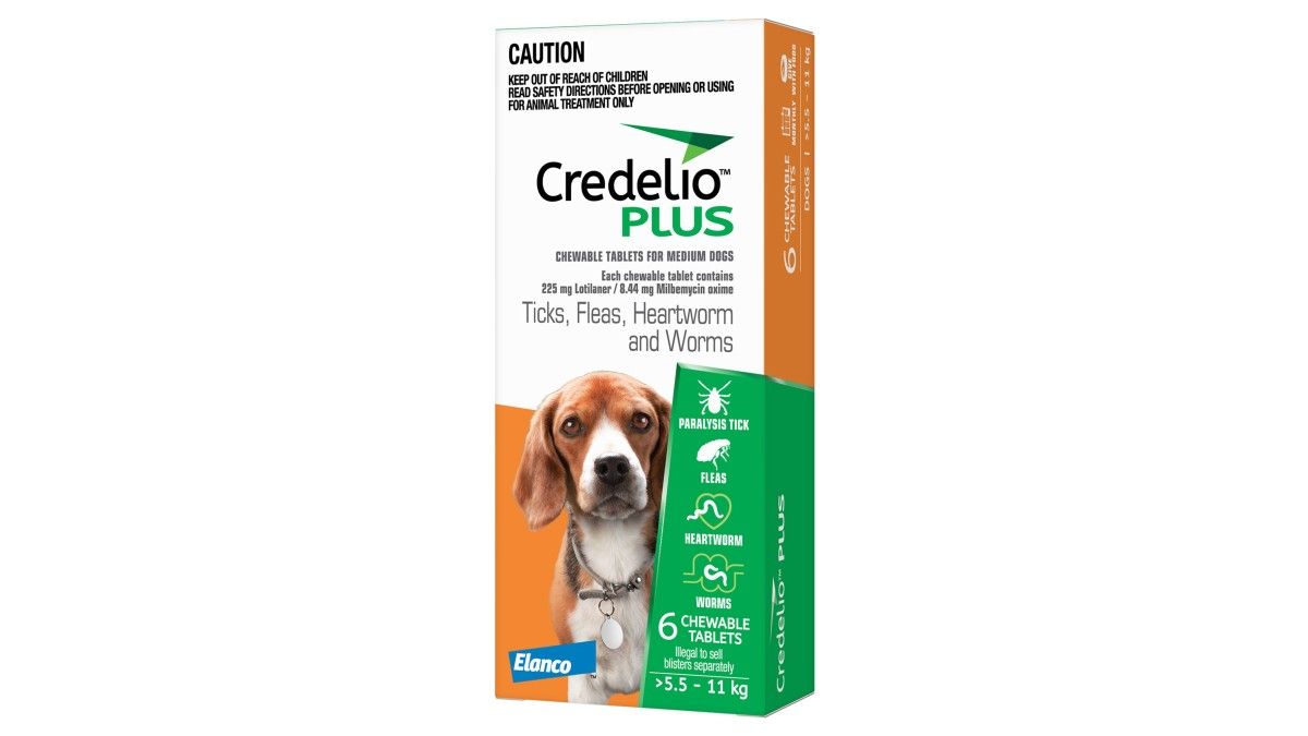 Credelio Plus 225 mg, 5.5 - 11 kg, 3 tablete: 171,44 lei - PetMart PetShop