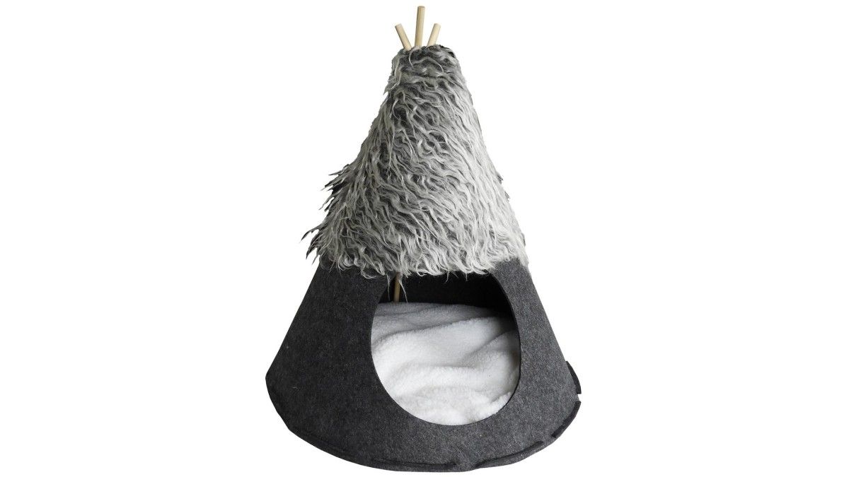 Culcus pentru pisica forma cort, 50x50x60 cm: 156,32 lei - PetMart PetShop