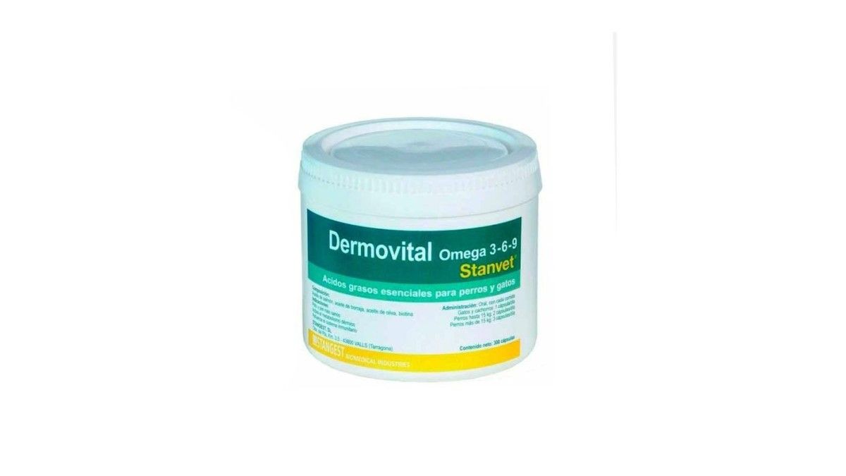 Dermovital OMEGA 3-6-9 flacon, 300 capsule: 999,35 lei - PetMart PetShop