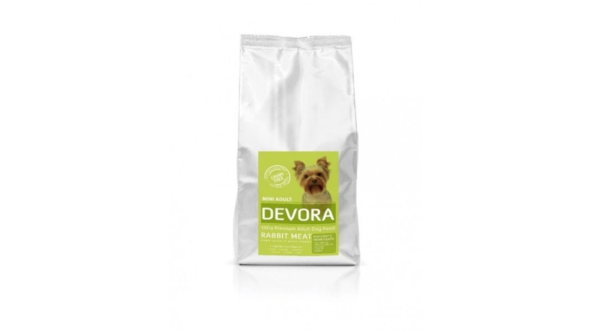 Devora Grain Free Mini Adult Rabbit, 4 kg: 168,59 lei - PetMart PetShop
