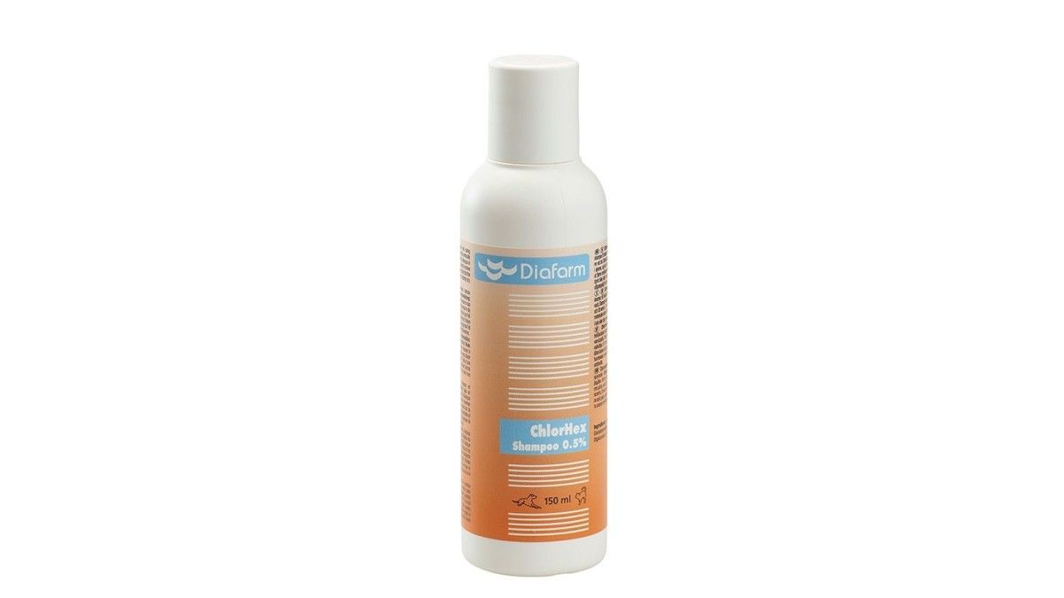 Diafarm Sampon Clorhexidina 0.5%, 150 ml: 33,54 lei - PetMart PetShop